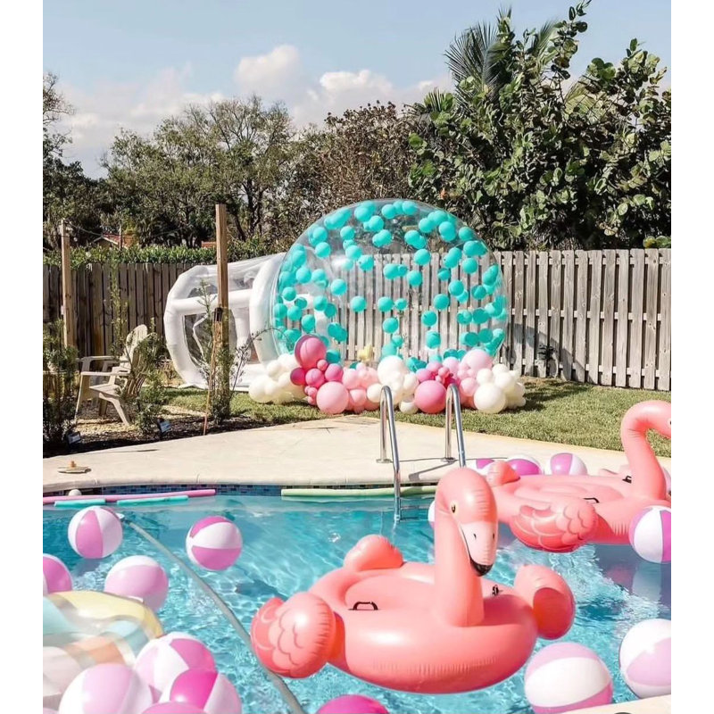 Connsann 10FT Commercial Grade Bubble Balloon House PVC Bubble Tent for ... Connsann 10FT Commercial Grade Bubble Balloon House PVC Bubble Tent for ...
